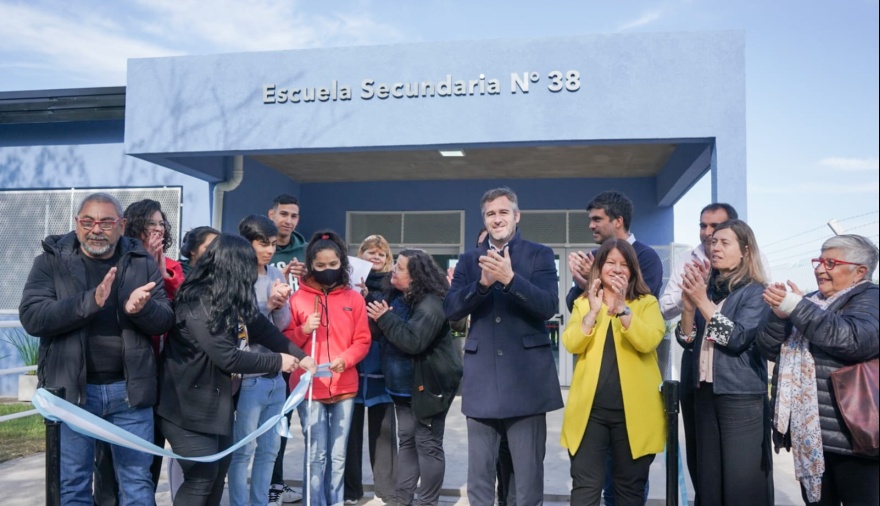 Achaval inauguró la décima escuela en cuatro meses en Pilar - Infomiba Achaval inauguró la décima escuela en cuatro meses en Pilar - Infomiba